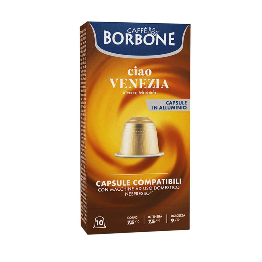 Caffe Borbone NES ALU VENEZIA 10/1 Nespresso® kompatibilne aluminijske ...