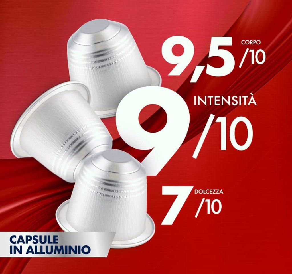 Caffe Borbone NES ALU PALERMO 10/1 Nespresso® kompatibilne aluminijske ...